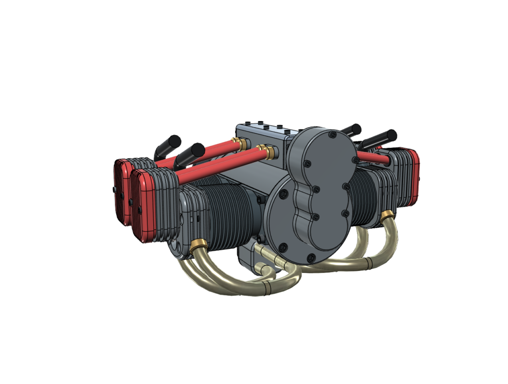 4 Cylinder Boxer Engine